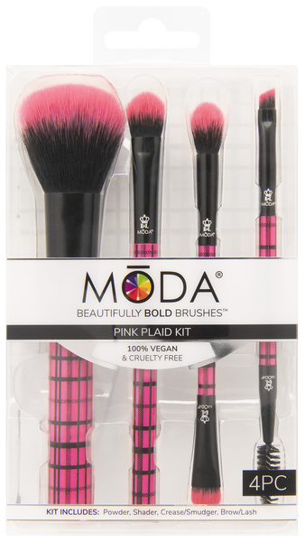 MŌDA® Plaid Pink Kit – MŌDA® Brush