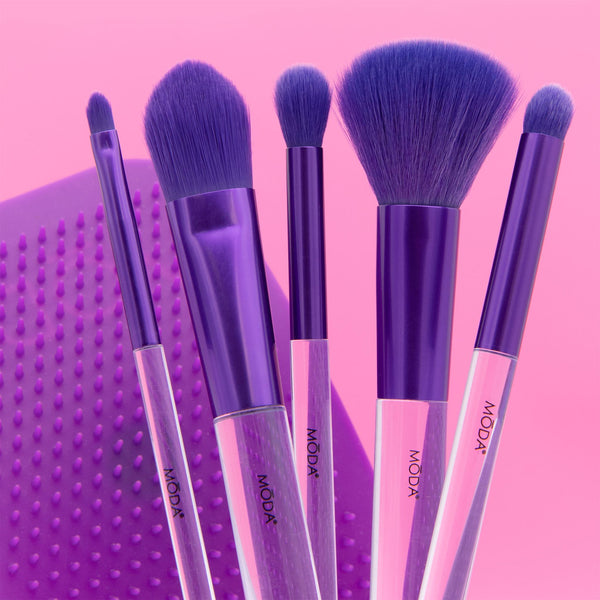 MŌDA® Next Gen: Purple Full Face Kit – MŌDA® Brush